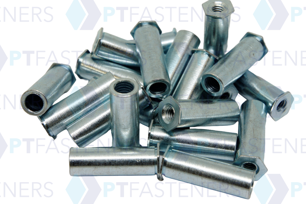Through-Hole Threaded Stand Off M4-22 (100 pcs) | PT Fasteners